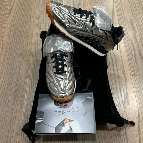 Puma | Shoes | Puma Avanti C Fenty Aged Silver Mens 5 | Poshmark